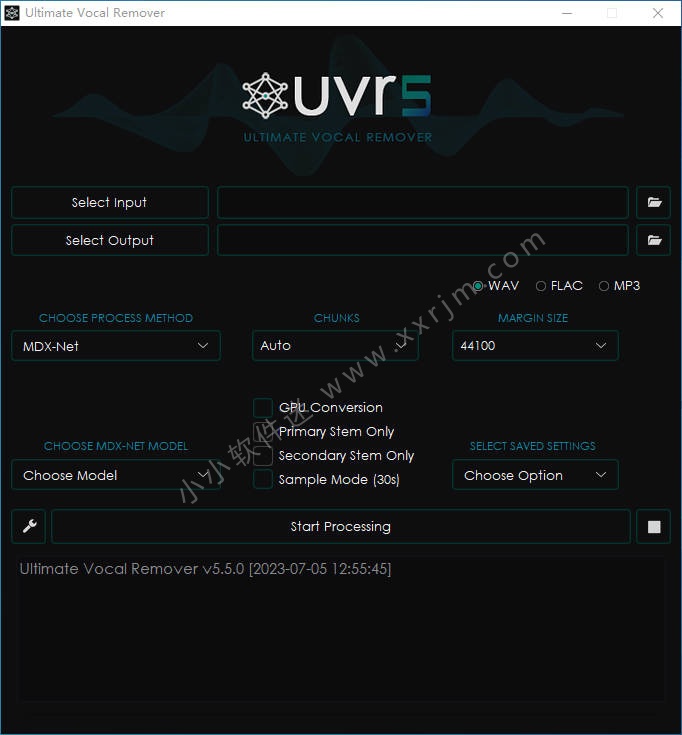 Ultimate Vocal Remover V5.4-终极伴奏人声提取工具-小小软件迷